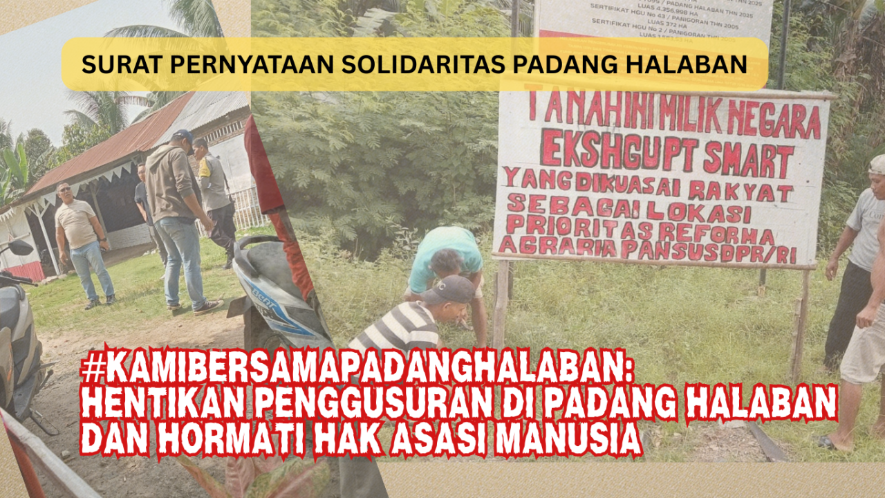 Letter of Solidarity with the People of Padang Halaban | Palm Oil ...